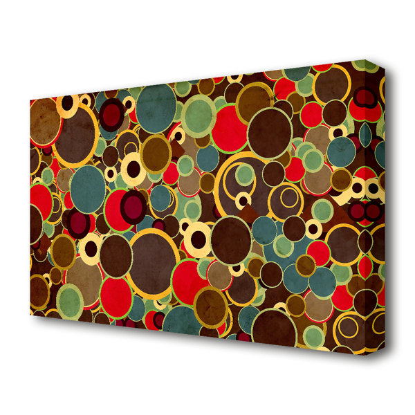 East Urban Home 70s Design - Wrapped Canvas Graphic Art | Wayfair.co.uk